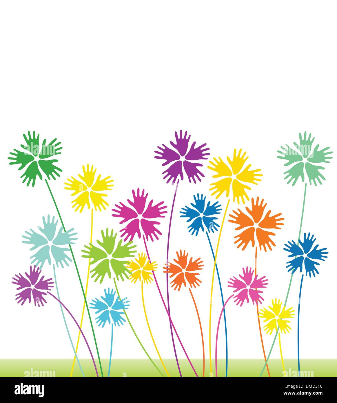 floral vector background Stock Vector Image & Art - Alamy