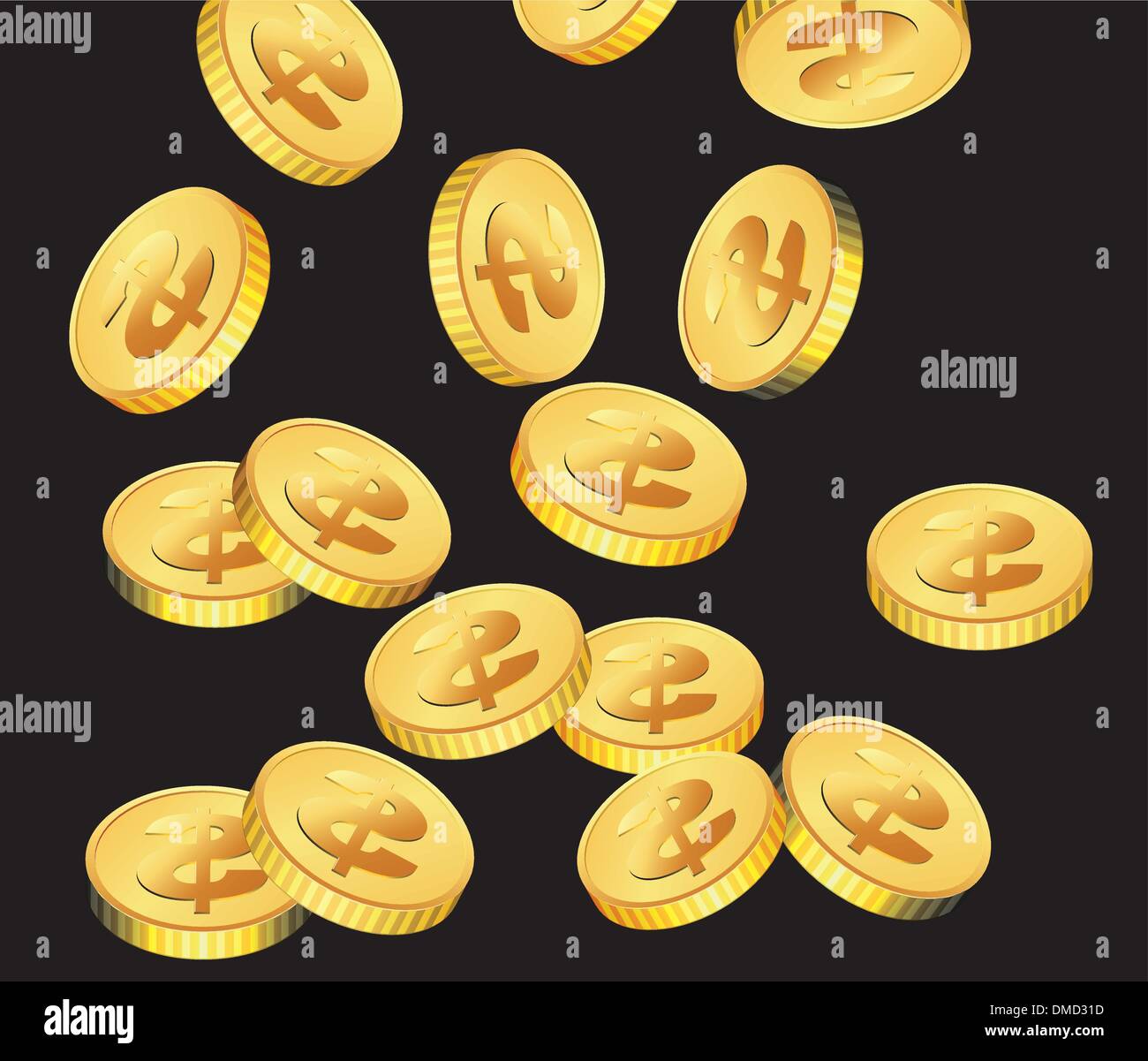 Banking coin Stock Vector Images - Alamy