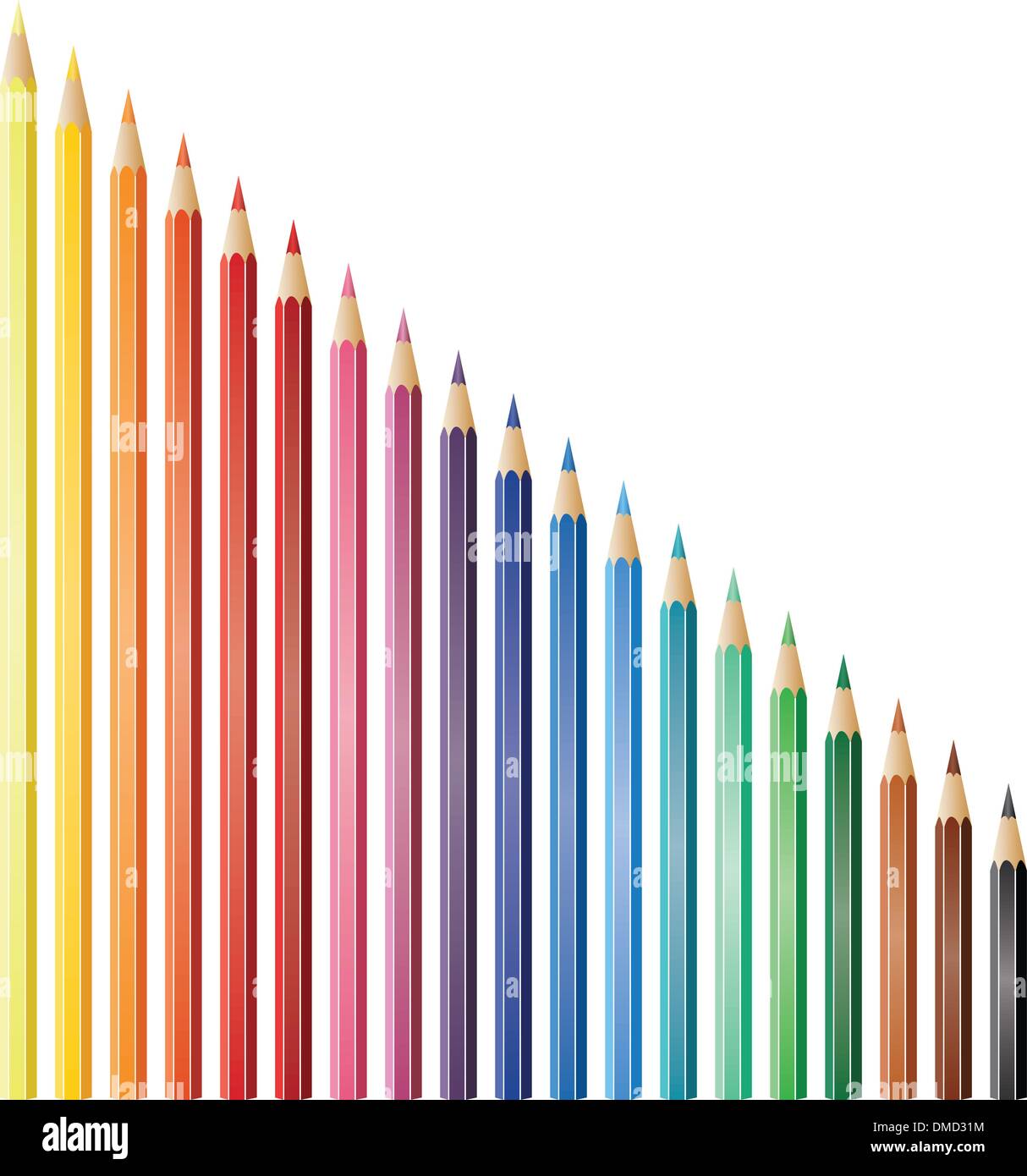 vector pencils Stock Vector Image & Art - Alamy