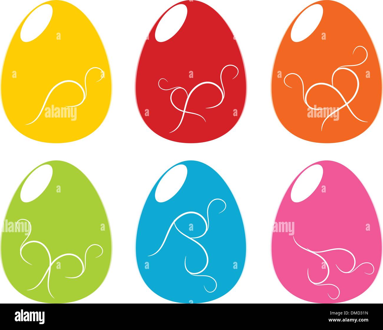 Easter egg illustration Stock Vector Image & Art - Alamy