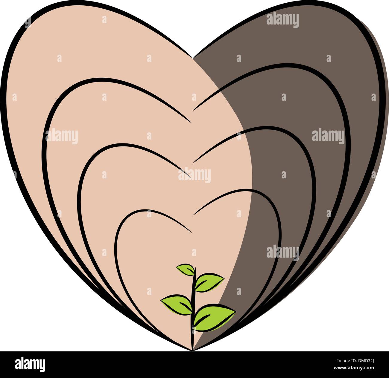 Nature tree symbol illustration Stock Vector Image & Art - Alamy