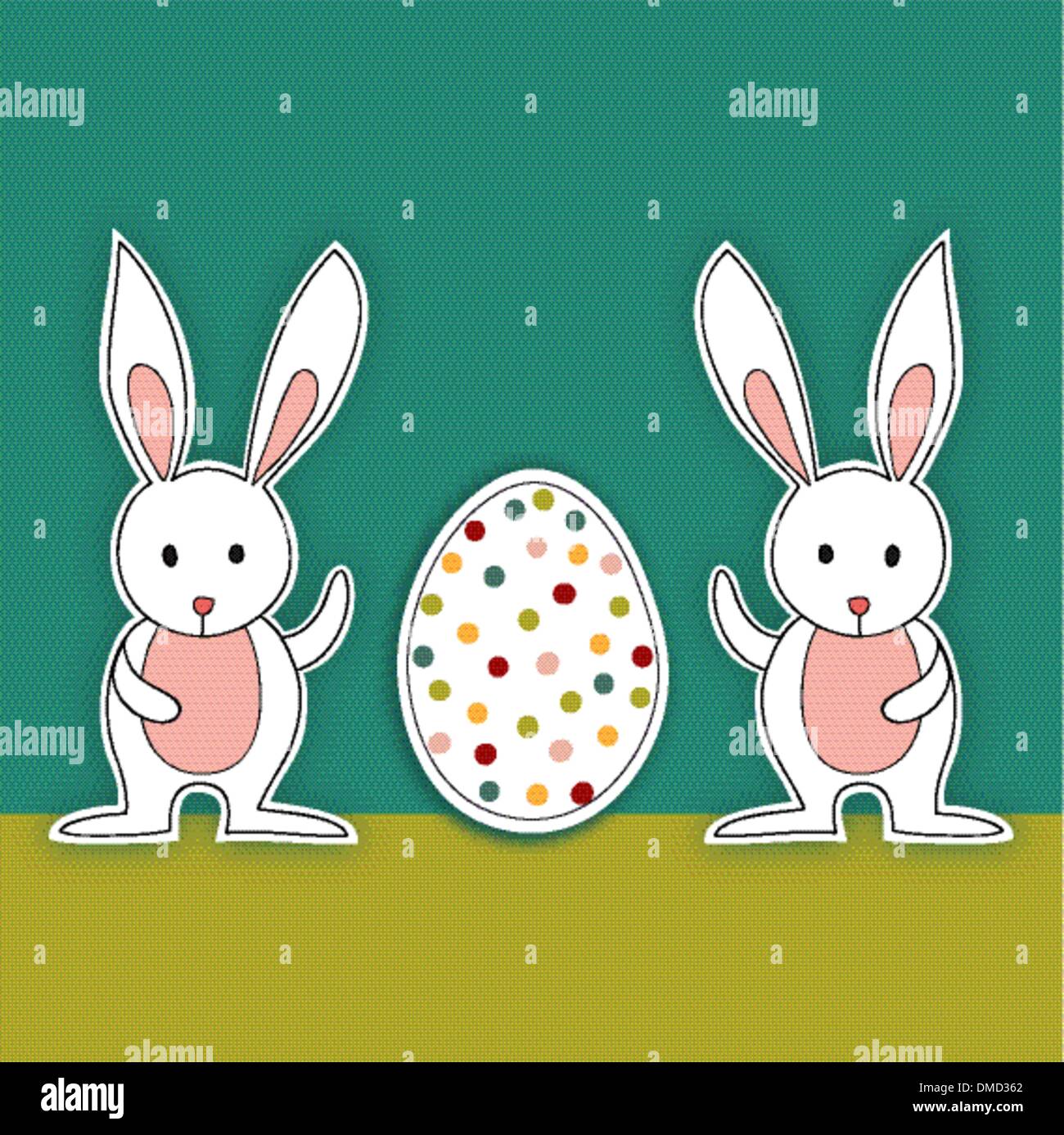 Funny bunnies Stock Vector Images - Alamy