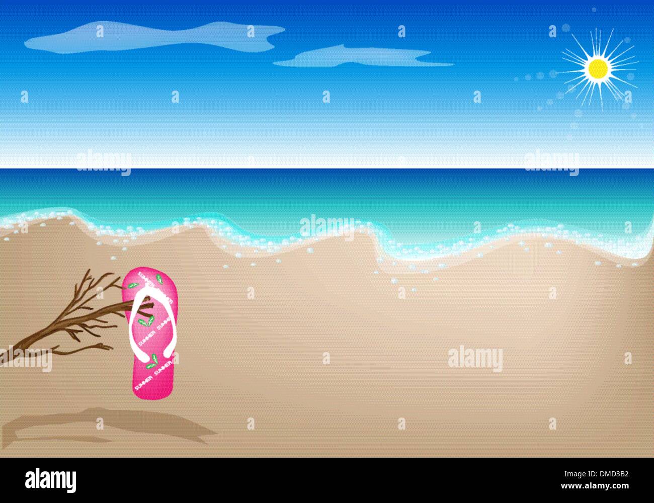 Beach sand pattern on Stock Vector Images - Alamy