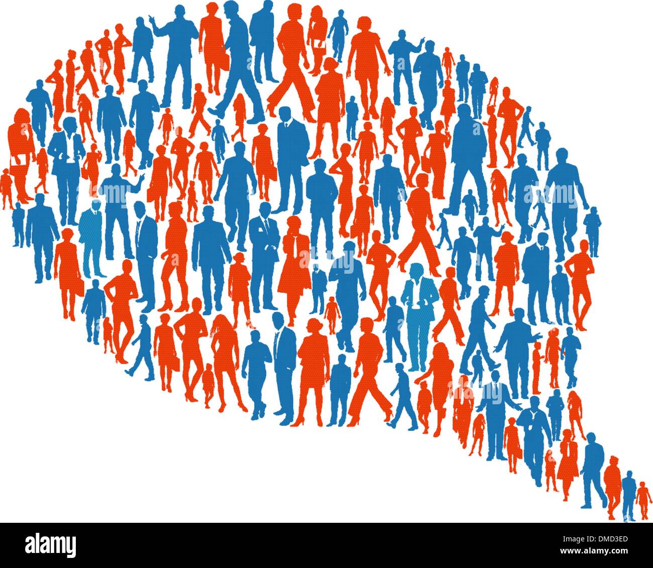 Bubble with people Stock Vector Image & Art - Alamy