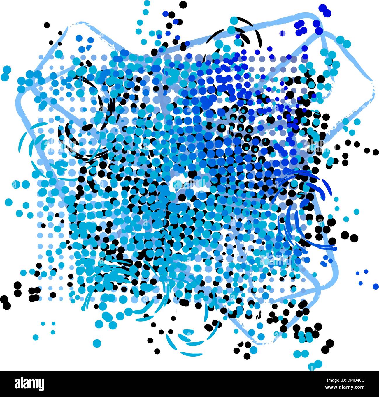 Abstract dots background Stock Vector Image & Art - Alamy