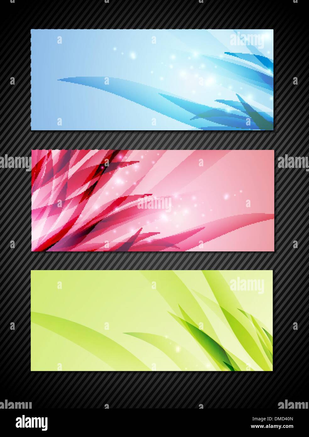 Bright Banner Set Stock Vector Image & Art - Alamy