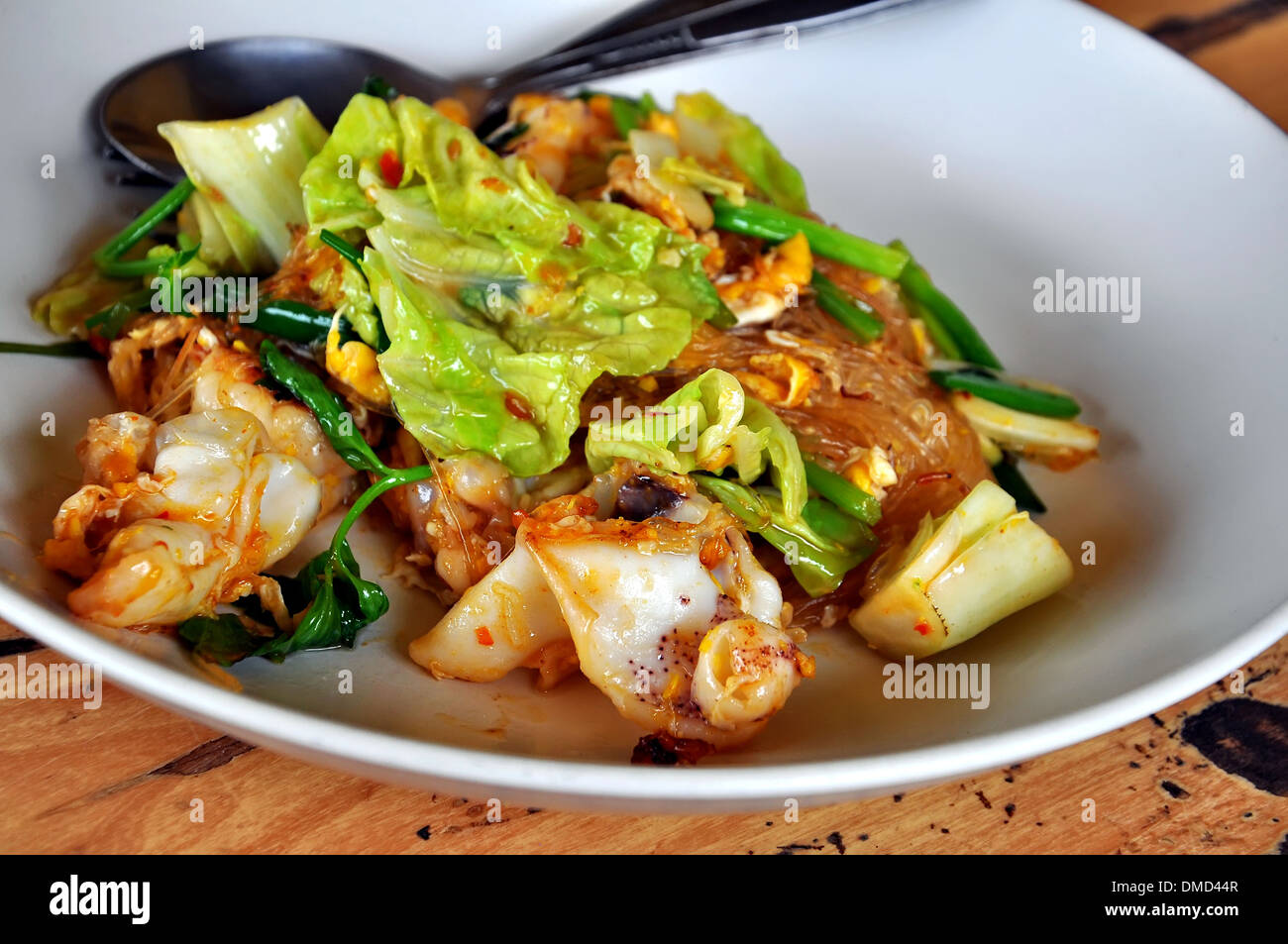 Fried seafood sukiyaki hi-res stock photography and images - Alamy