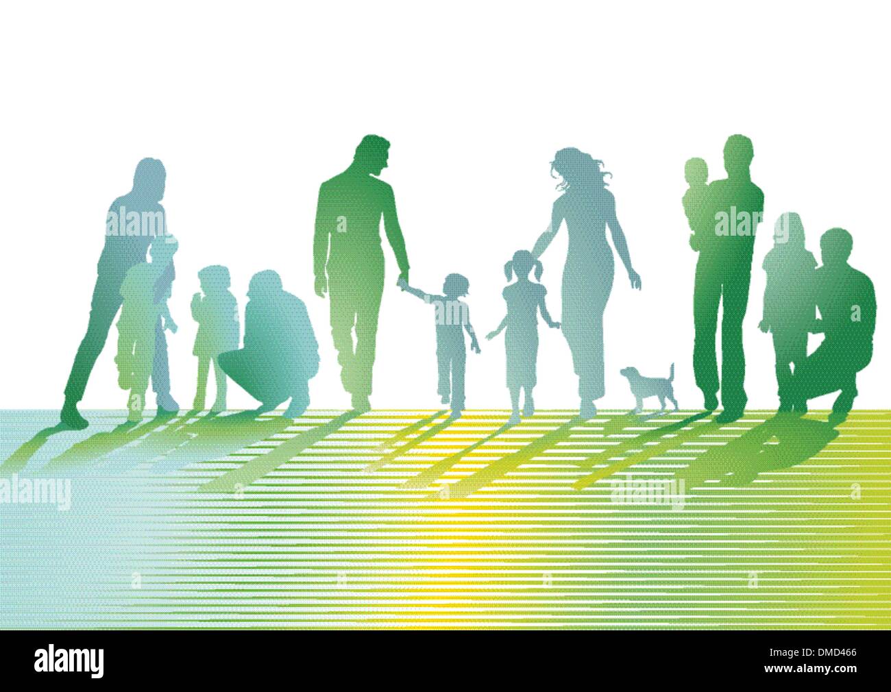 Families family Stock Vector Images - Alamy