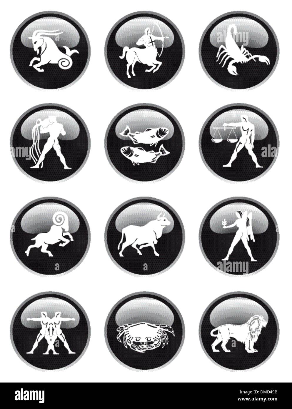 Zodiac sign taurus Cut Out Stock Images & Pictures - Alamy