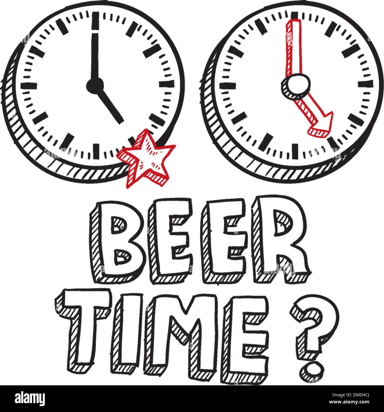 Minute in time Stock Vector Images - Alamy