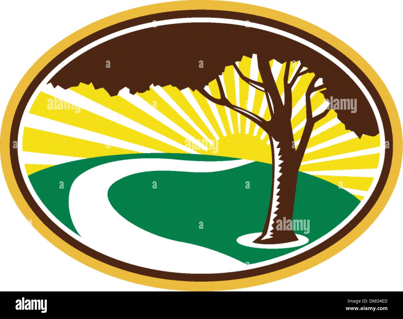 Pecan farm Stock Vector Images - Alamy