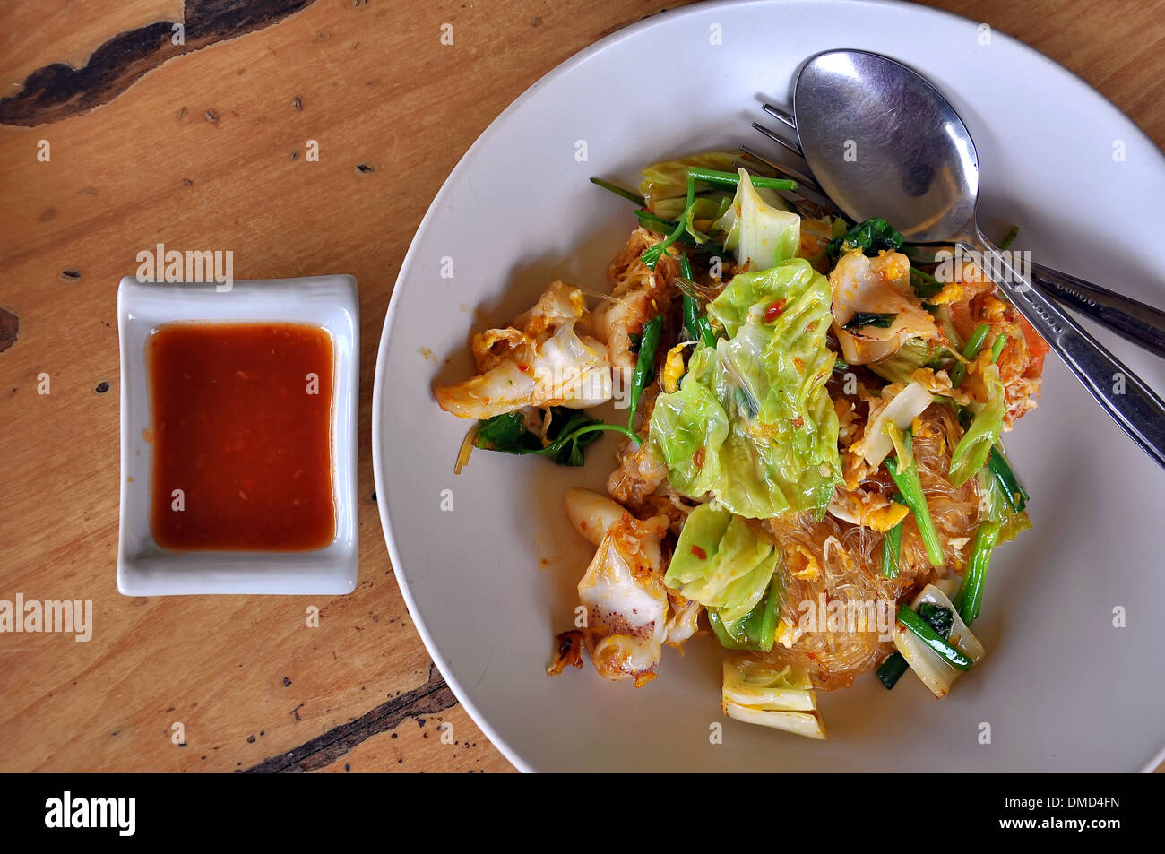 Fried seafood sukiyaki hi-res stock photography and images - Alamy