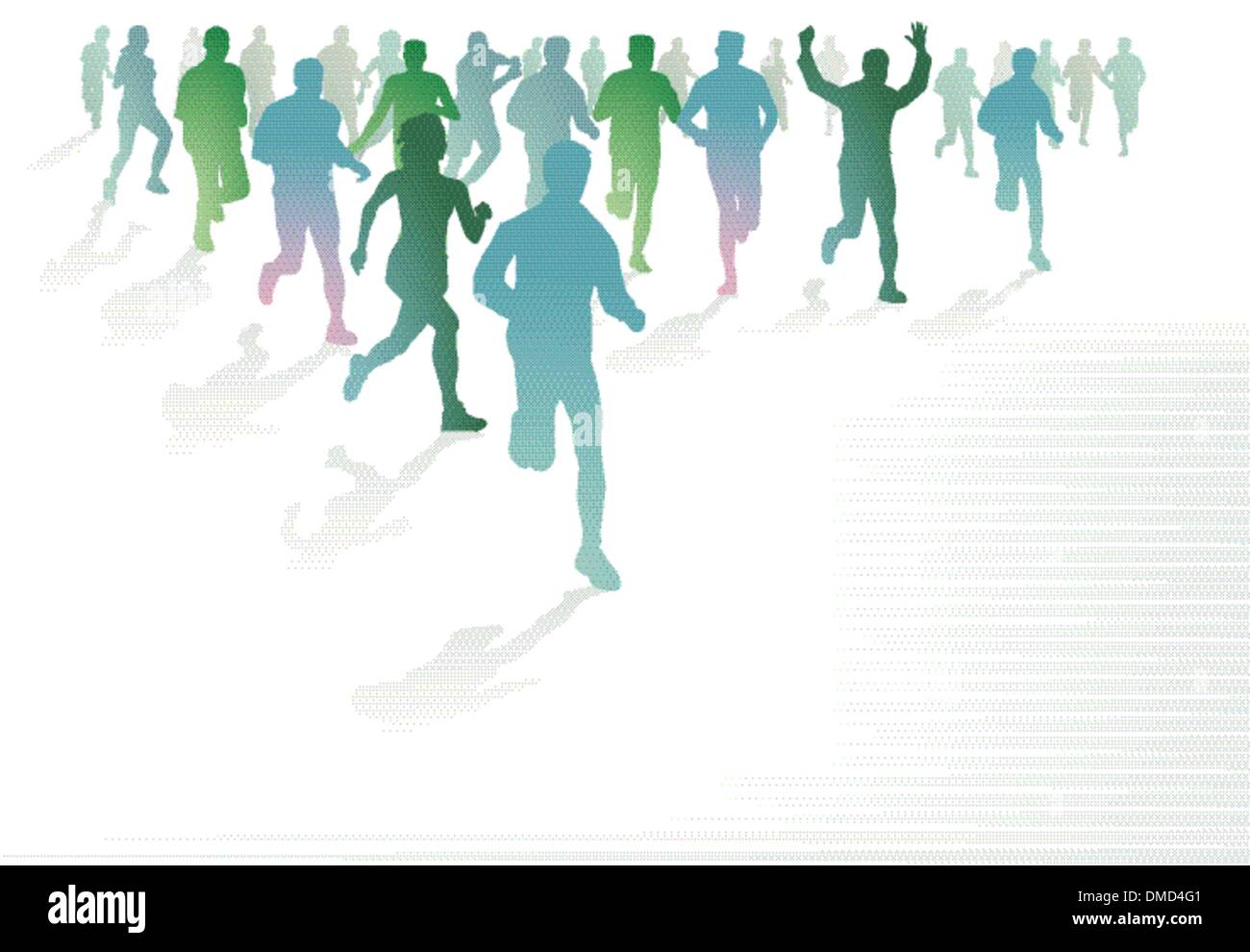 Running route Stock Vector Images - Alamy