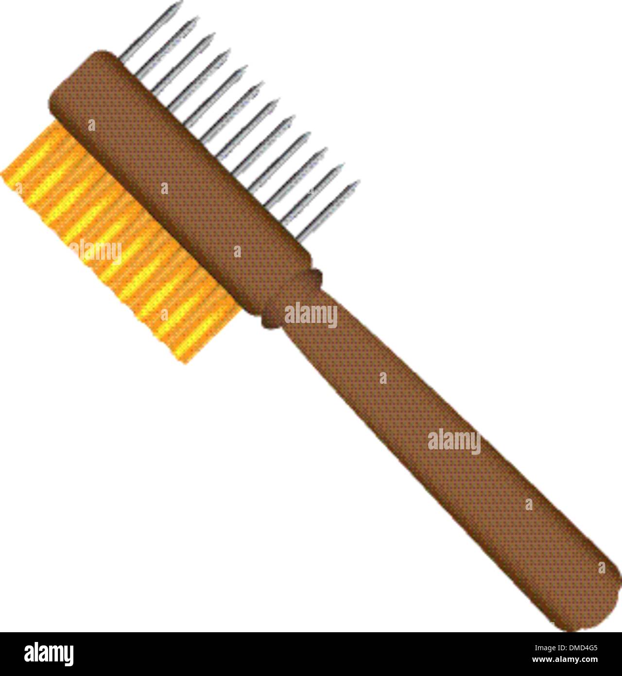 Cleaning tool illustration vector Stock Vector Images - Alamy