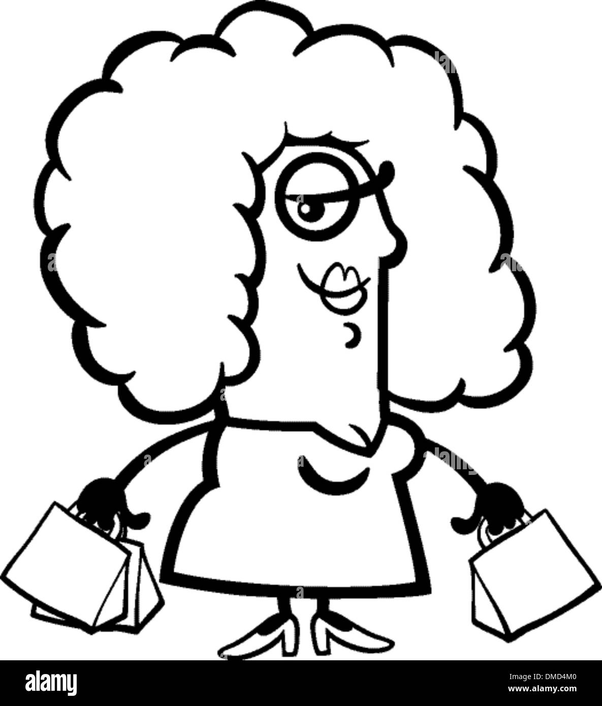 Happy consumer Black and White Stock Photos & Images - Alamy