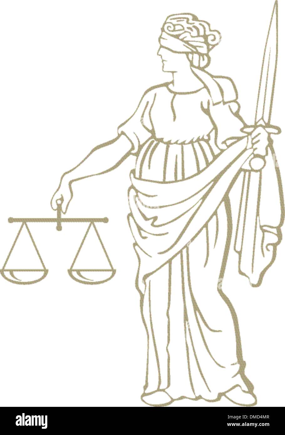 Lady justice Stock Vector Images - Alamy