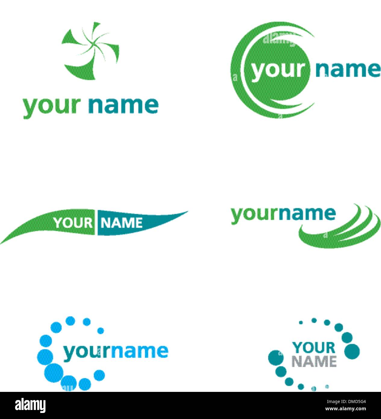 different abstract logos Stock Vector Image & Art - Alamy