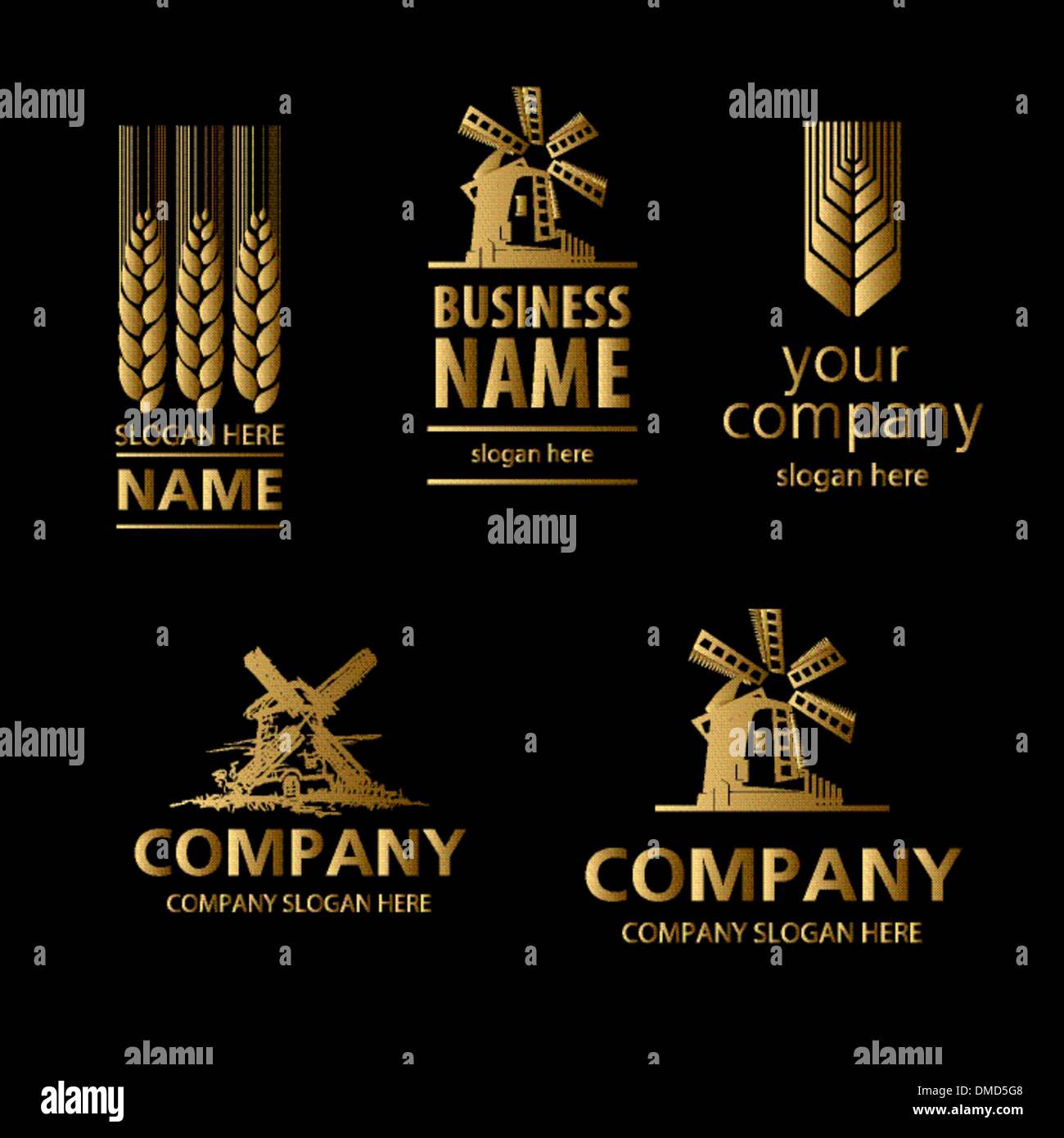 Production bread Stock Vector Images - Alamy