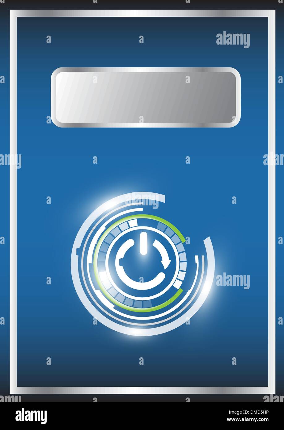 abstract vector and technology background Stock Vector Image & Art - Alamy