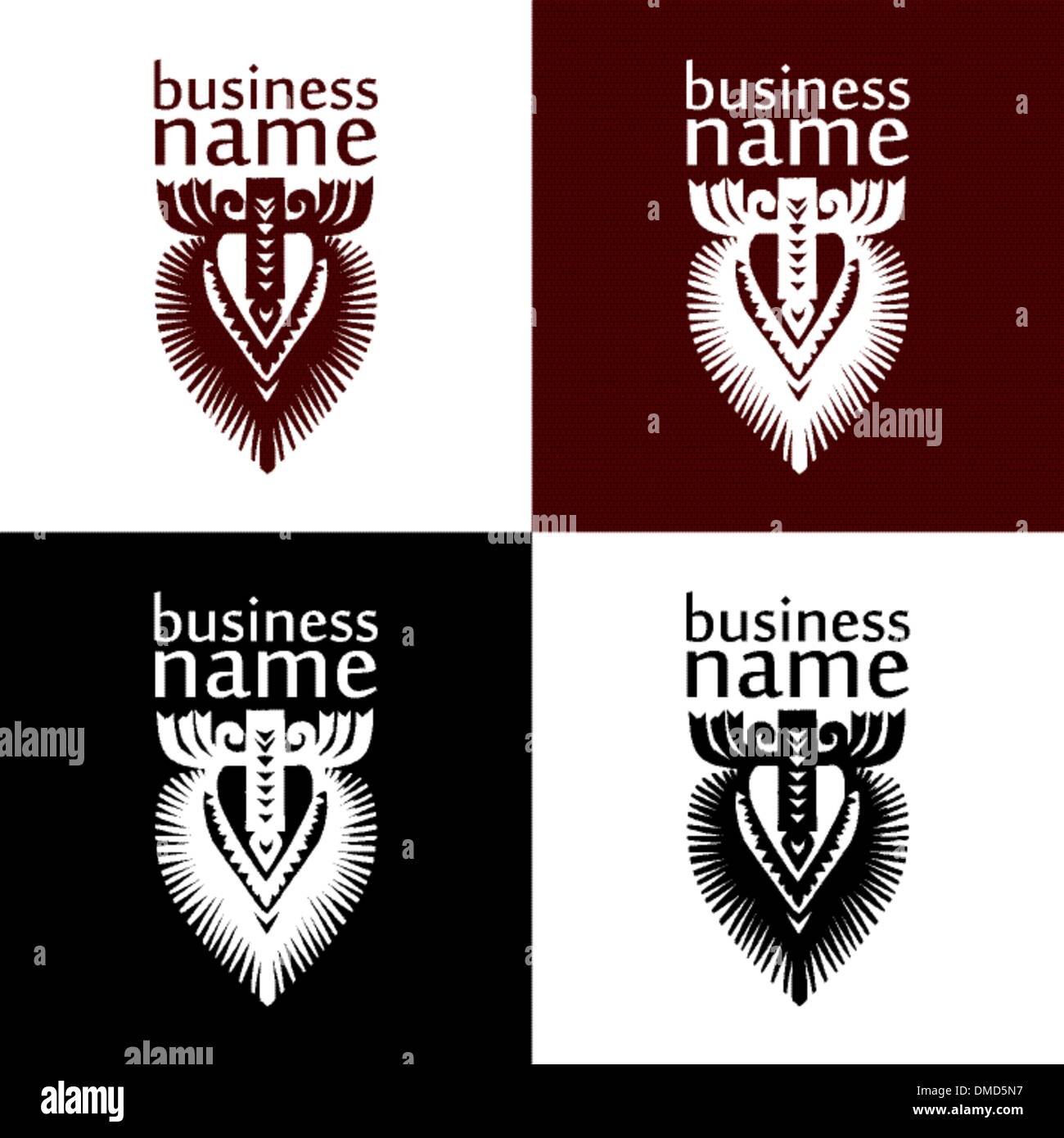 Clothing logo Stock Vector Images - Alamy