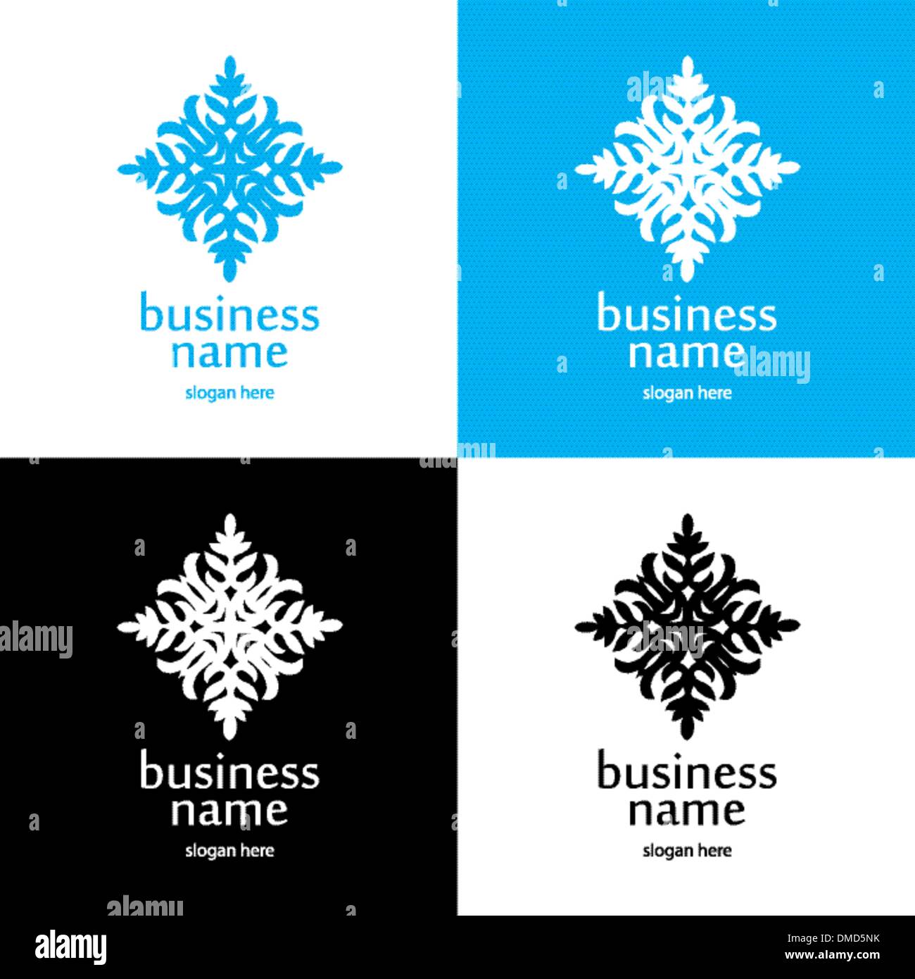Winter logo Stock Vector Images - Alamy
