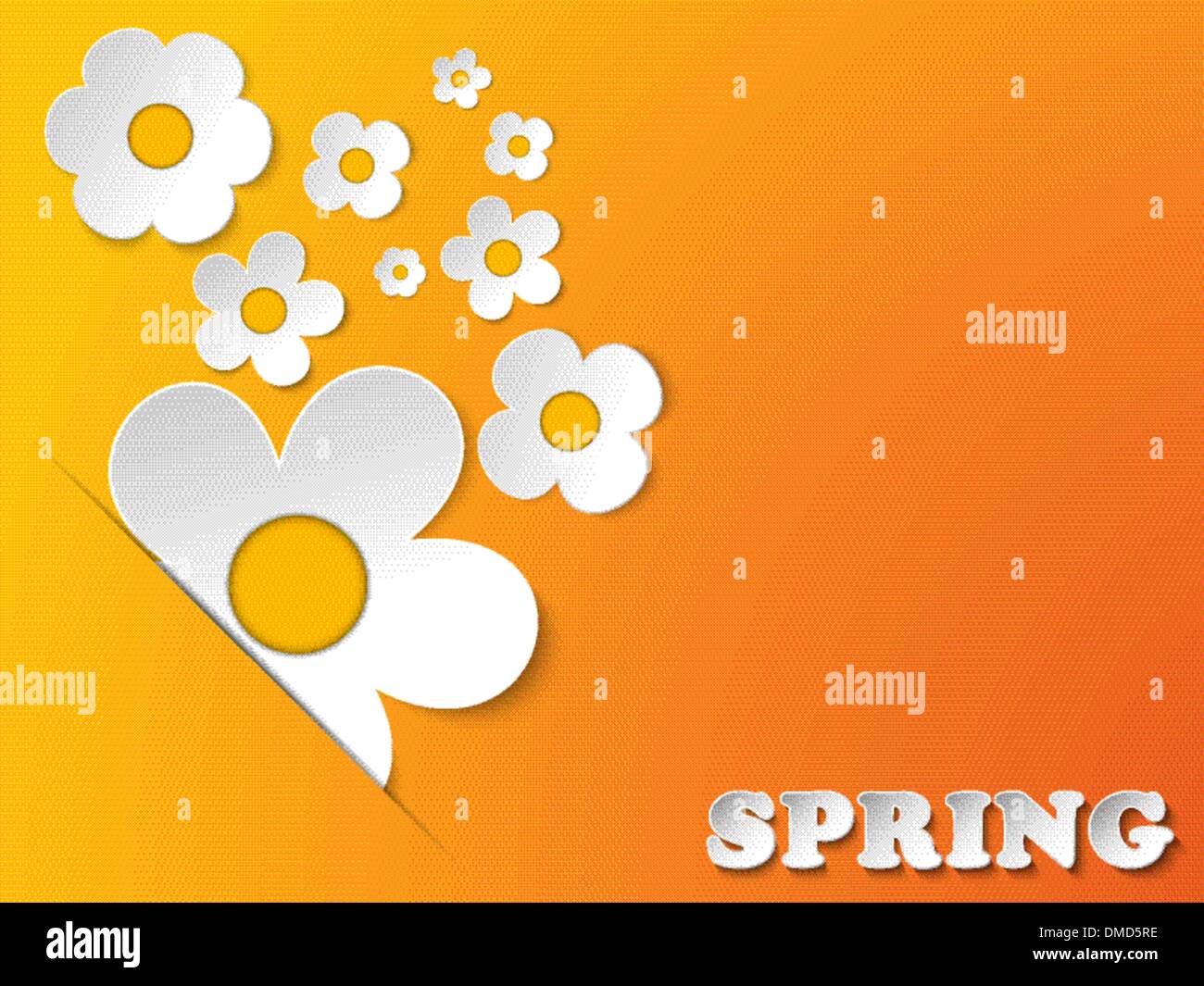 Beautiful Spring White Flowers Background Stock Vector Image & Art - Alamy