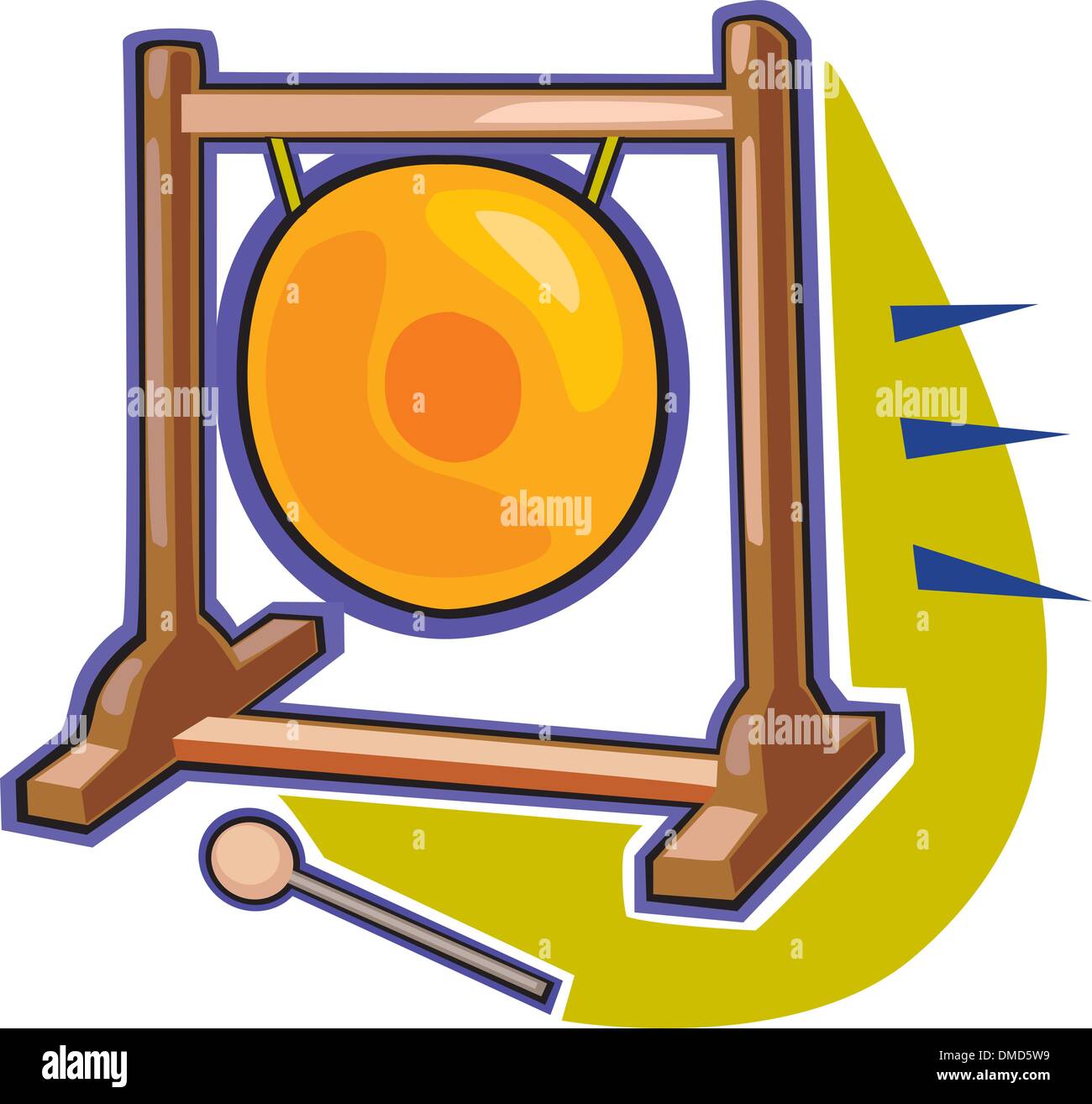 Gong Stock Vector Images - Alamy