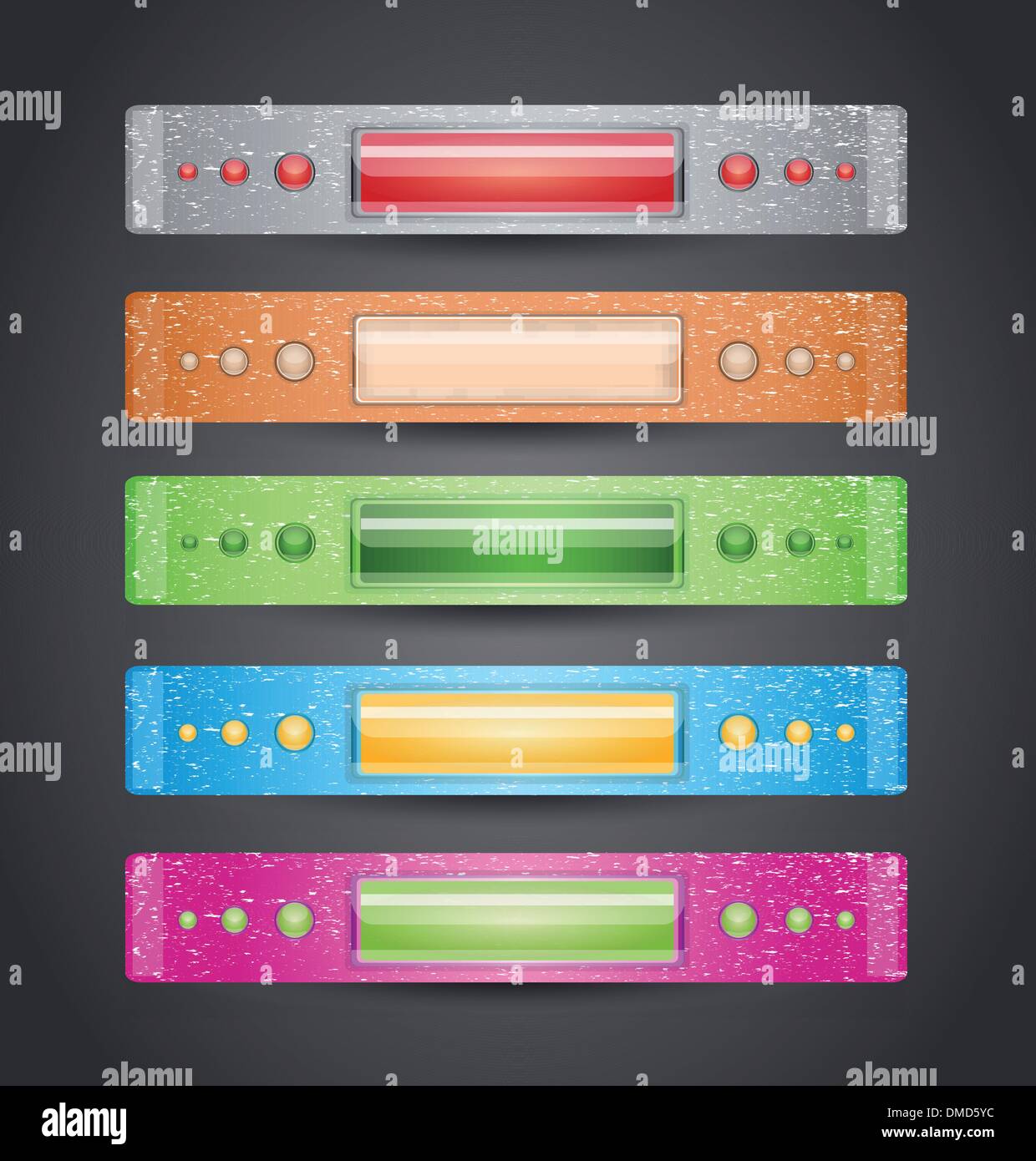 Vector illustration with banners Stock Vector Image & Art - Alamy