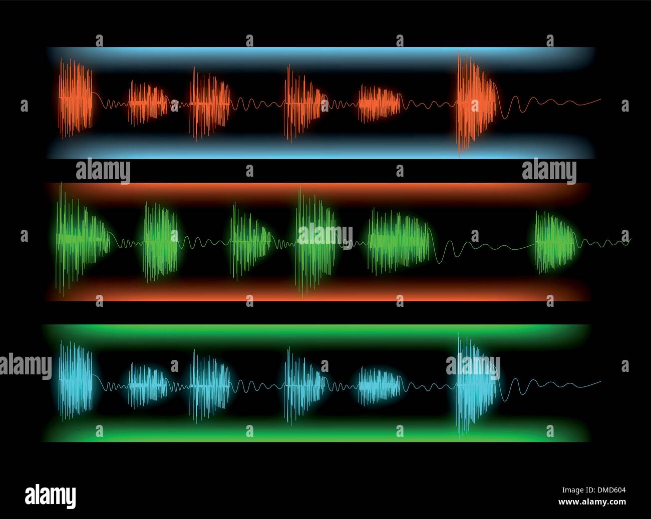 Pulse effects Stock Vector Images - Alamy