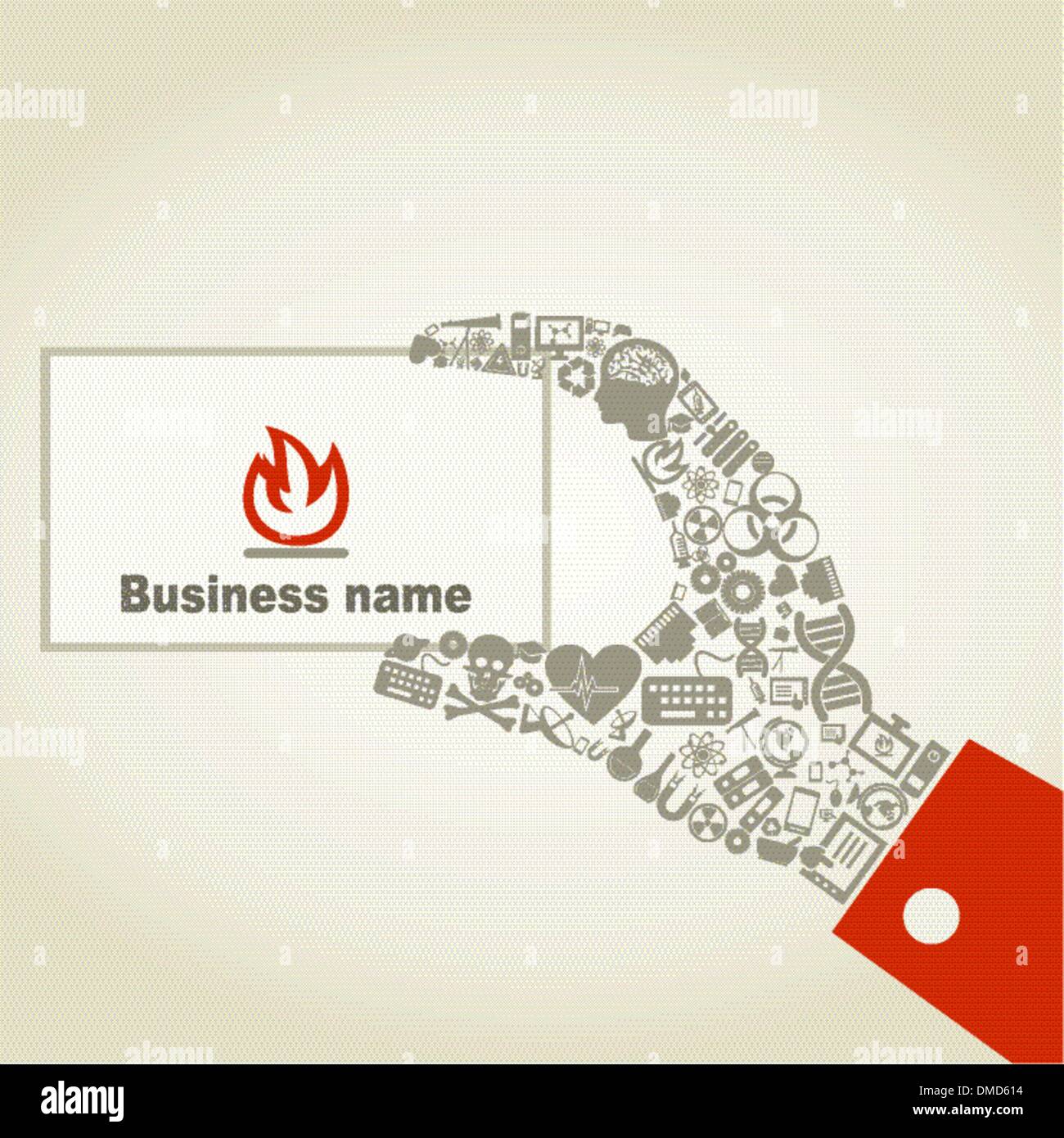 Hand a science4 Stock Vector Image & Art - Alamy