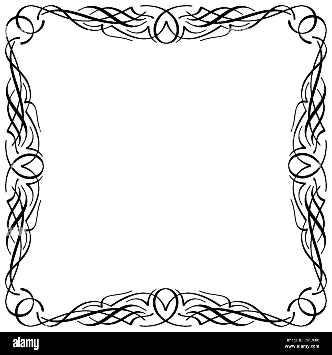 Calligraphic curves hi-res stock photography and images - Alamy