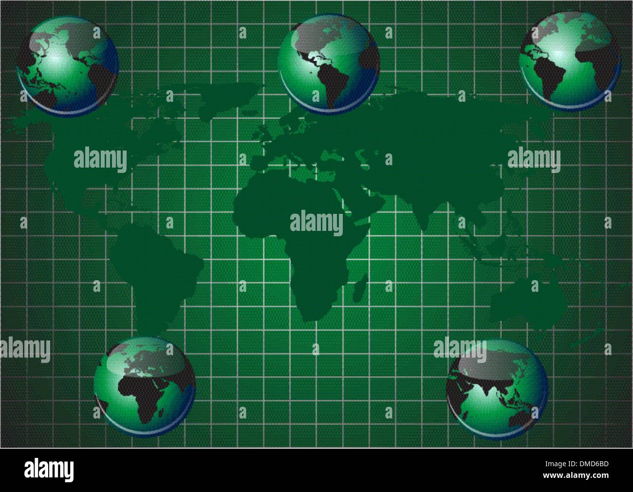 Map vector background hi-res stock photography and images - Alamy