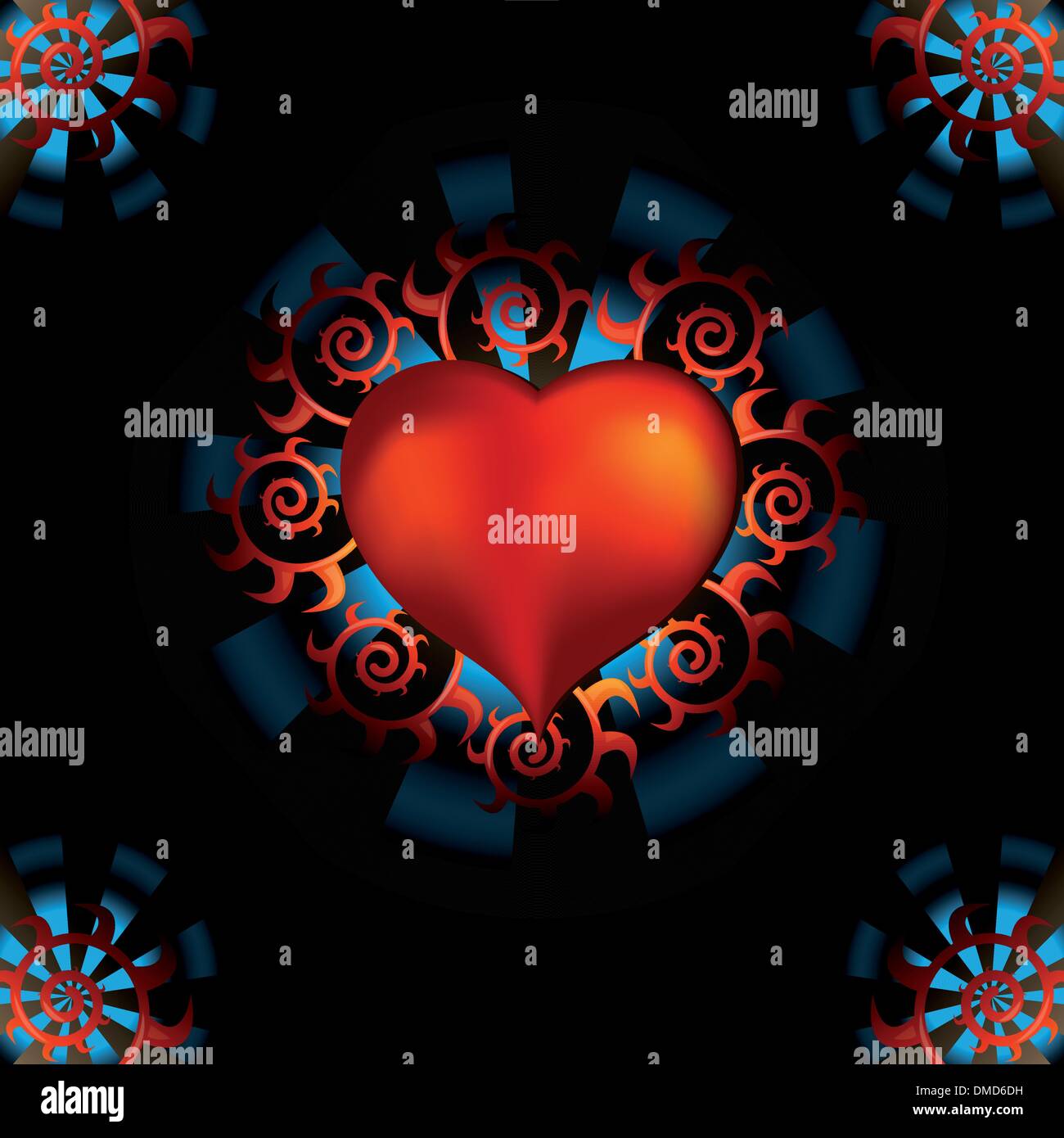 Heart forms Stock Vector Images - Alamy