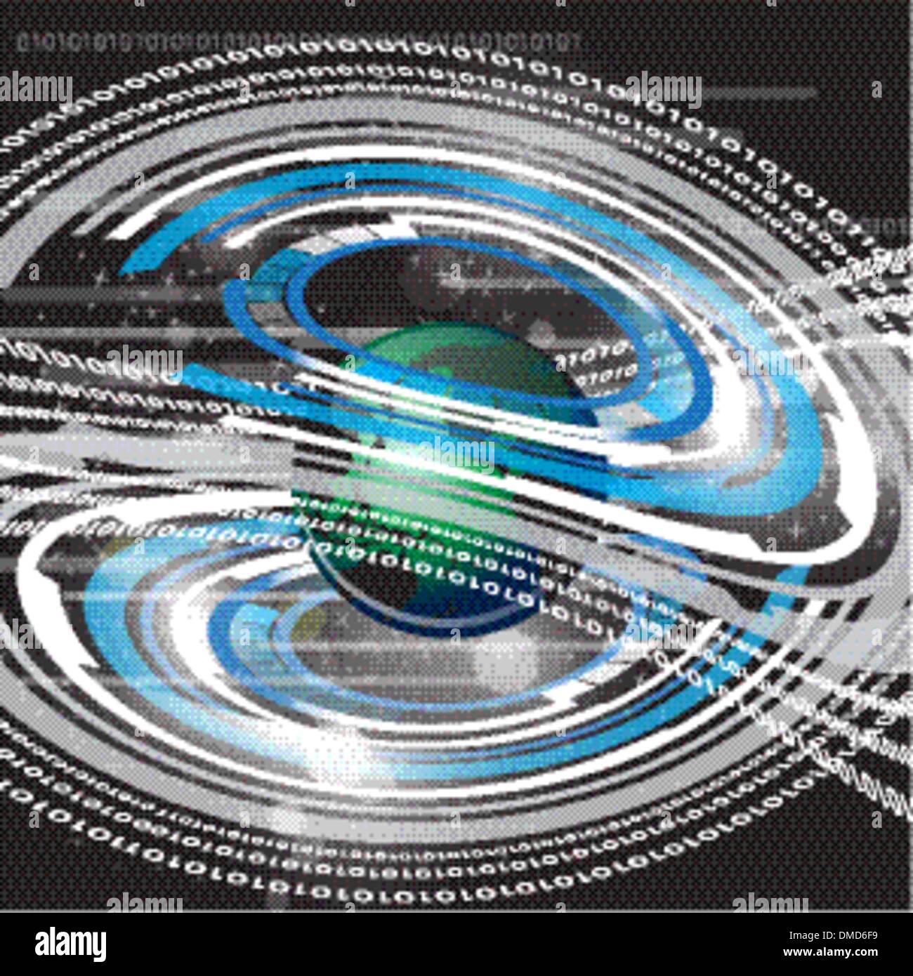 Globe and map vector background Stock Vector Image & Art - Alamy