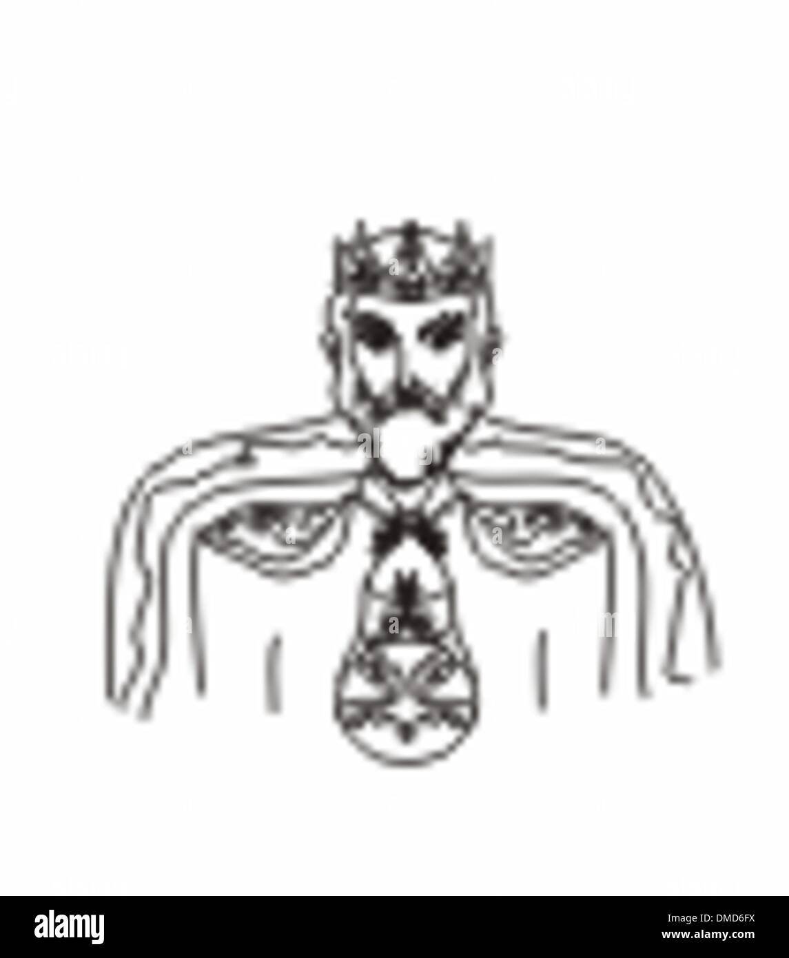 Drawn on old white Stock Vector Images - Alamy