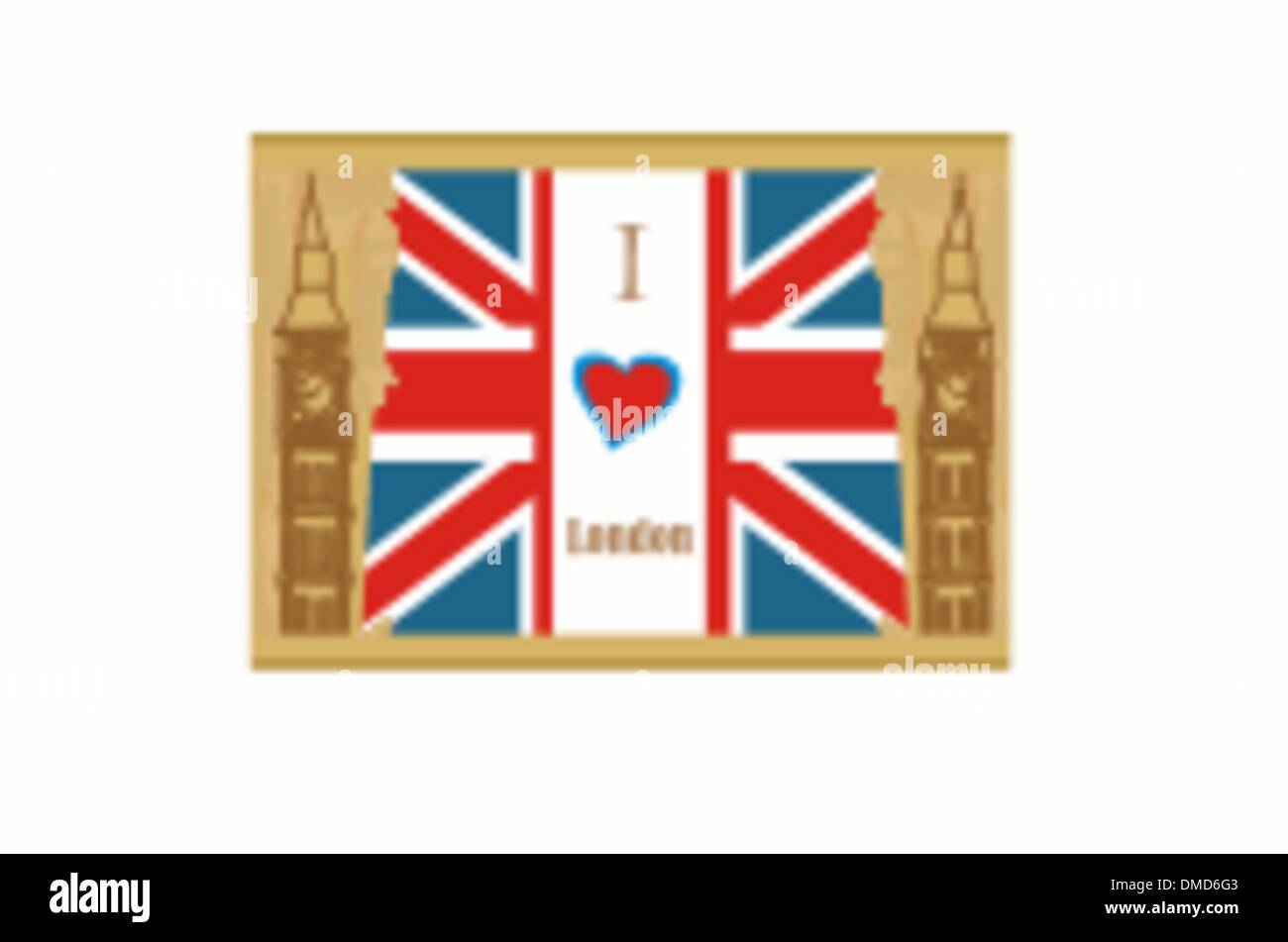 I love london Stock Vector Images - Alamy