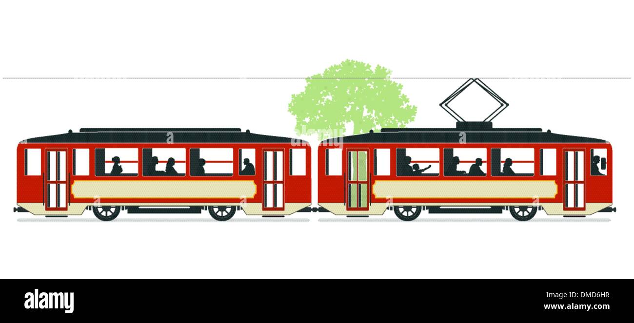 New Orleans Streetcar Clipart