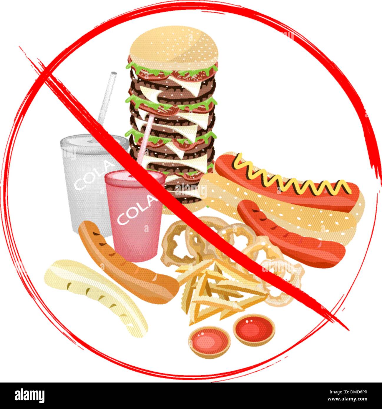 Food eat tomato on Stock Vector Images - Alamy