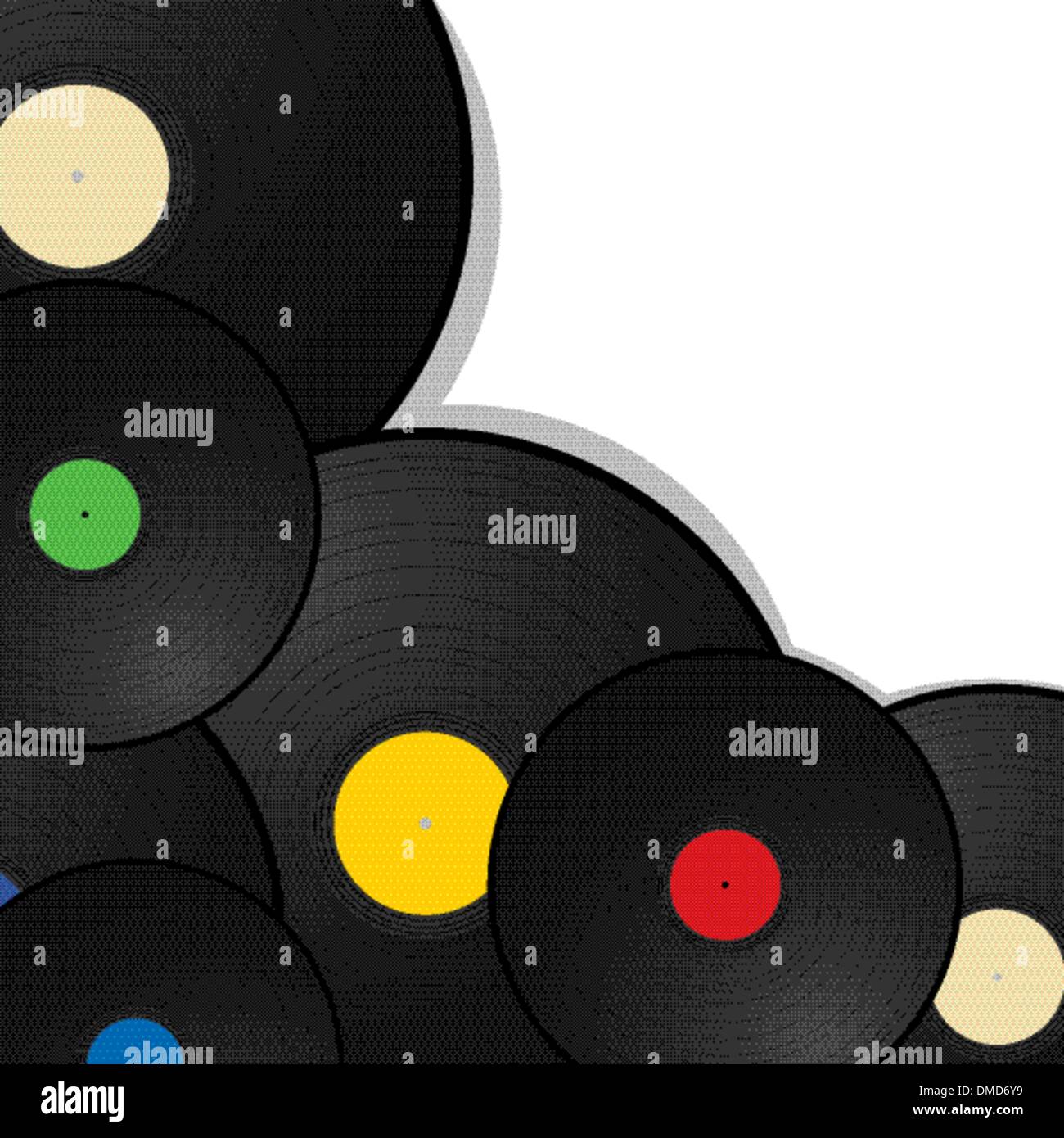 Vinyl background Stock Vector Image & Art - Alamy