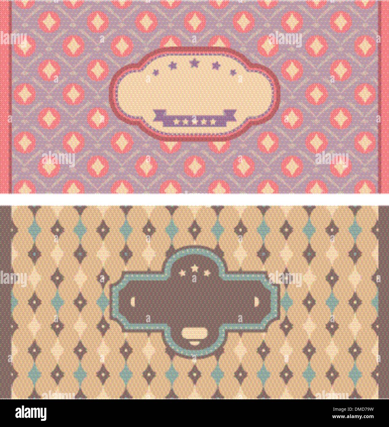 Frames in retro style Stock Vector Image & Art - Alamy