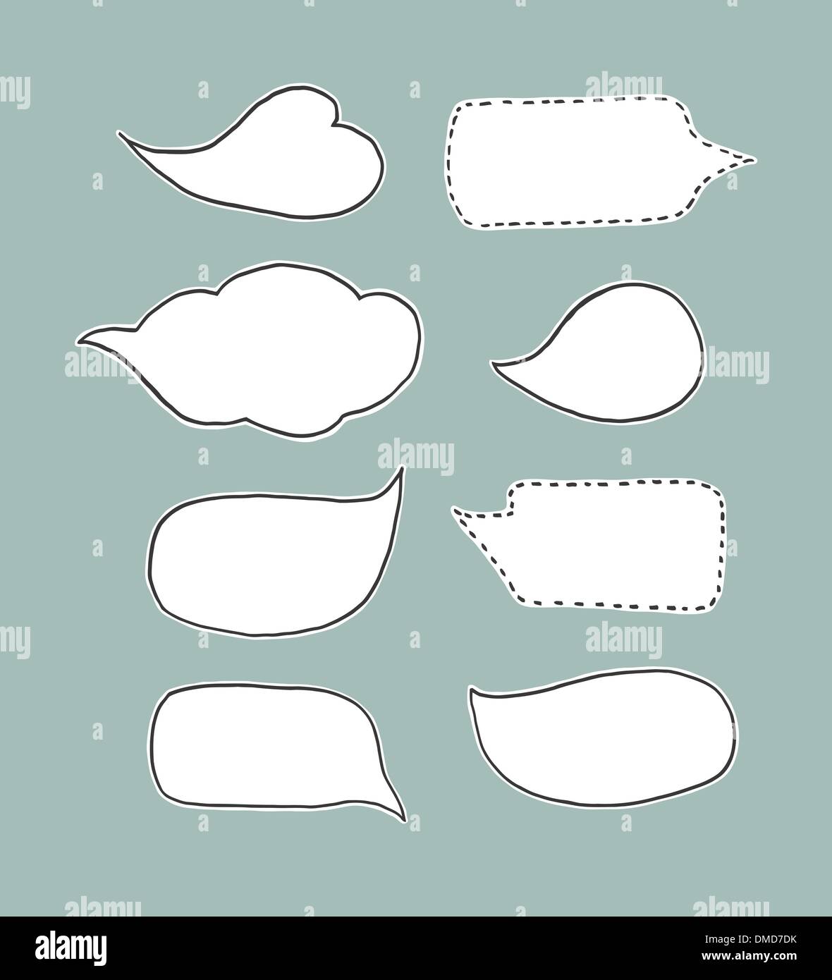 Speech bubble collection Stock Vector Image & Art - Alamy