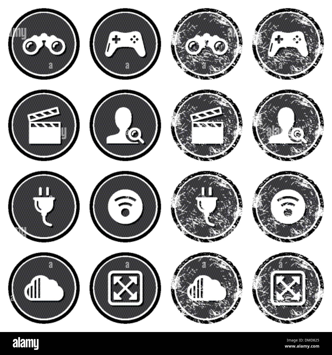 Computer cloud on wifi Stock Vector Images - Alamy