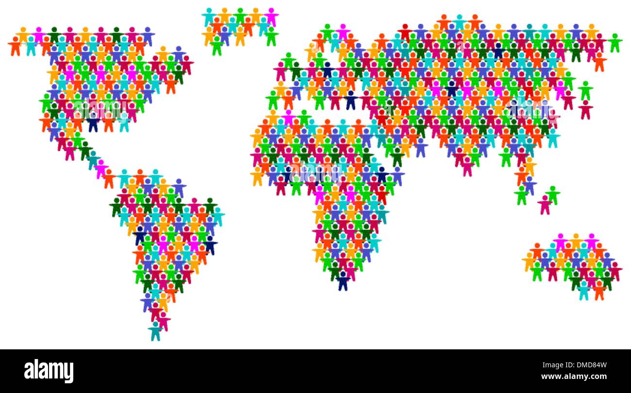 Networking the world Stock Vector Images - Alamy