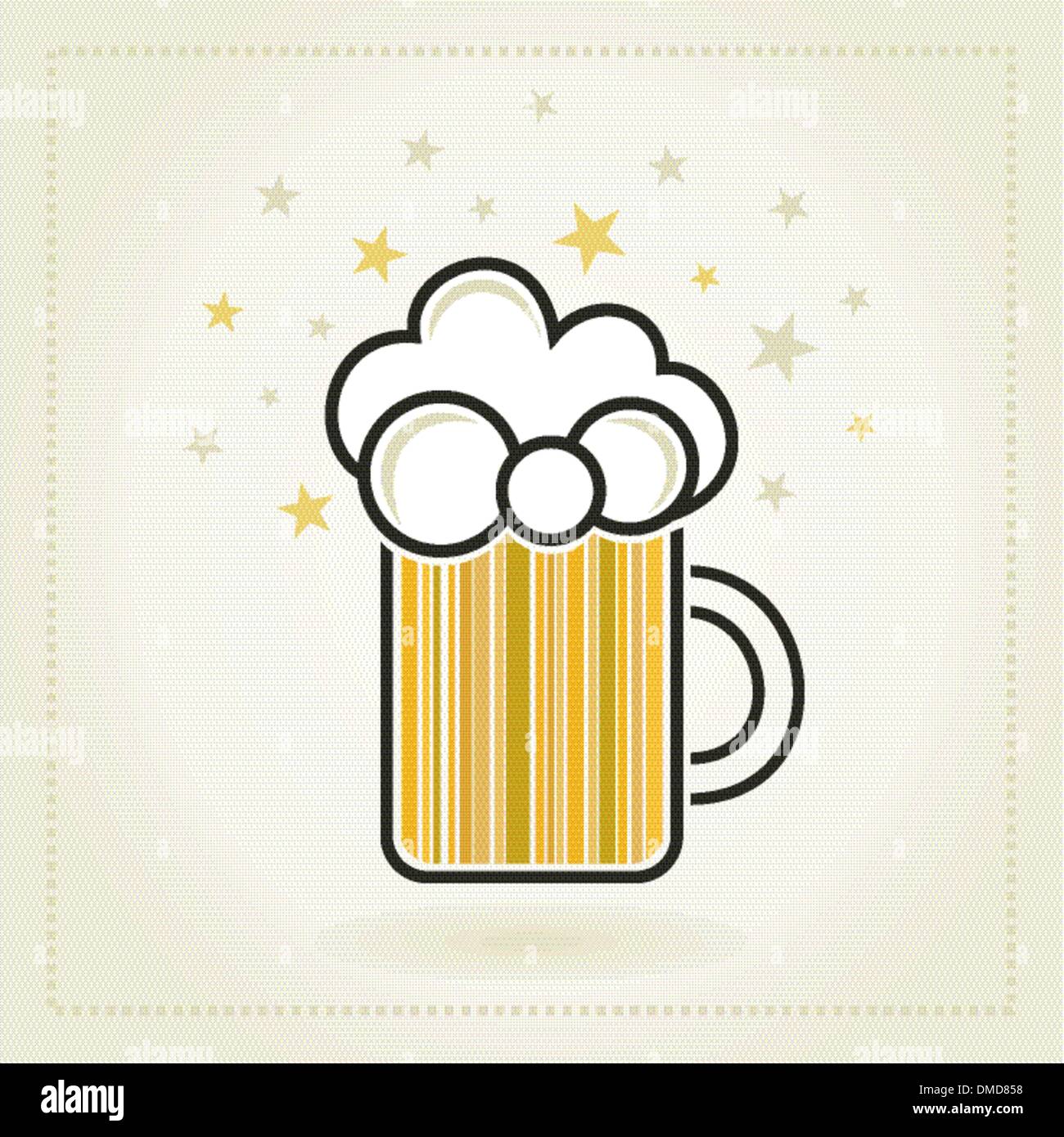 Beer drinks food Stock Vector Images - Alamy