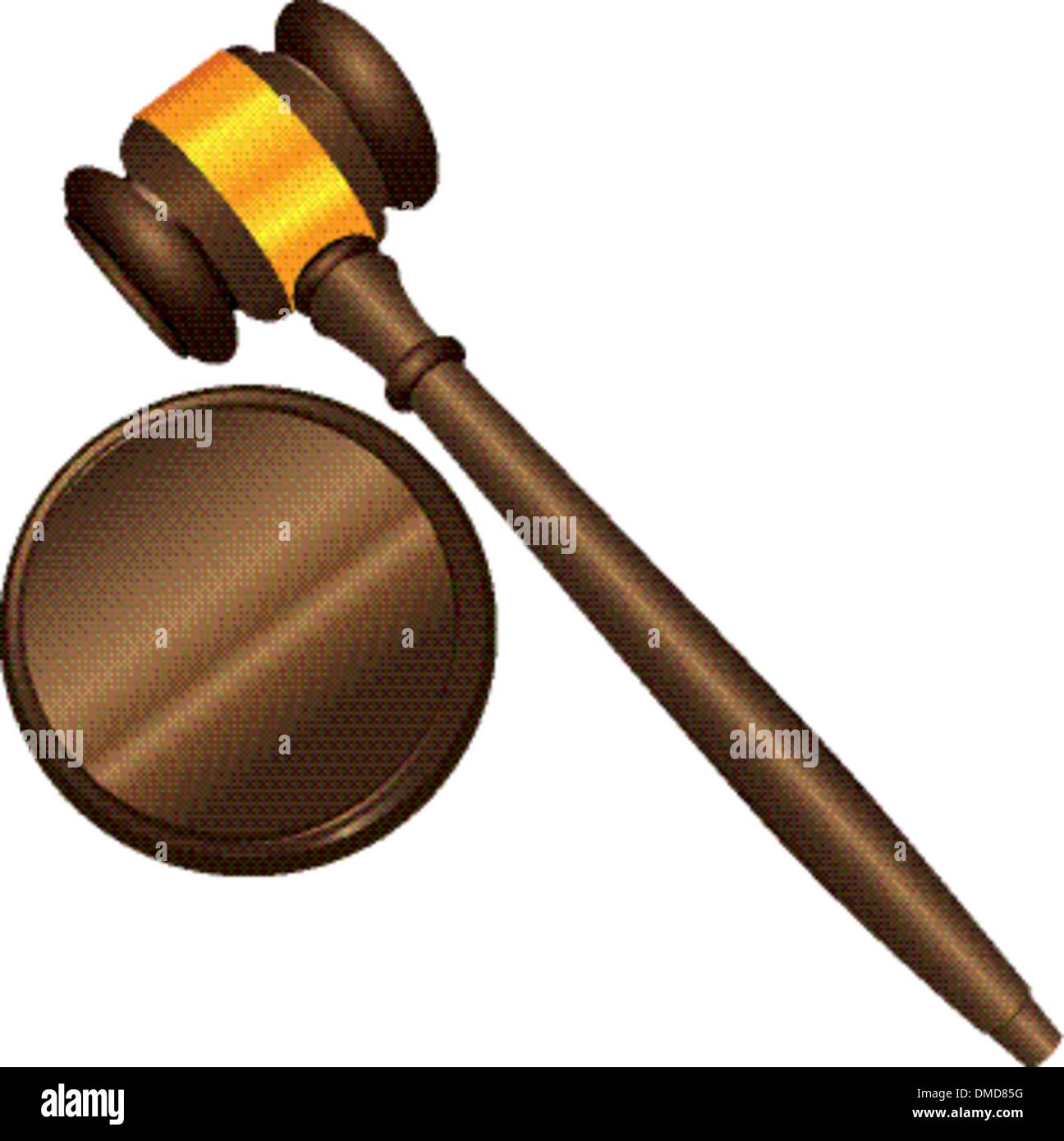 Judge auction hammer hammer hi-res stock photography and images - Alamy