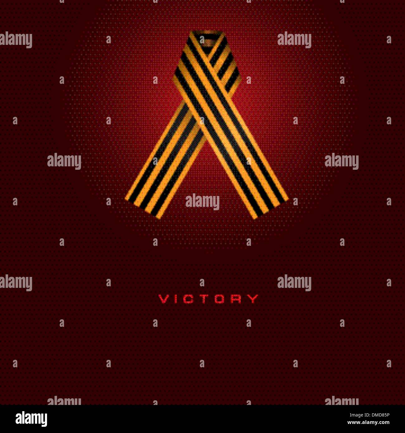 Ribbon Saint George - victory Stock Vector Image & Art - Alamy