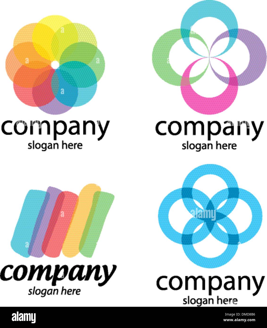 abstract solution logos Stock Vector Image & Art - Alamy