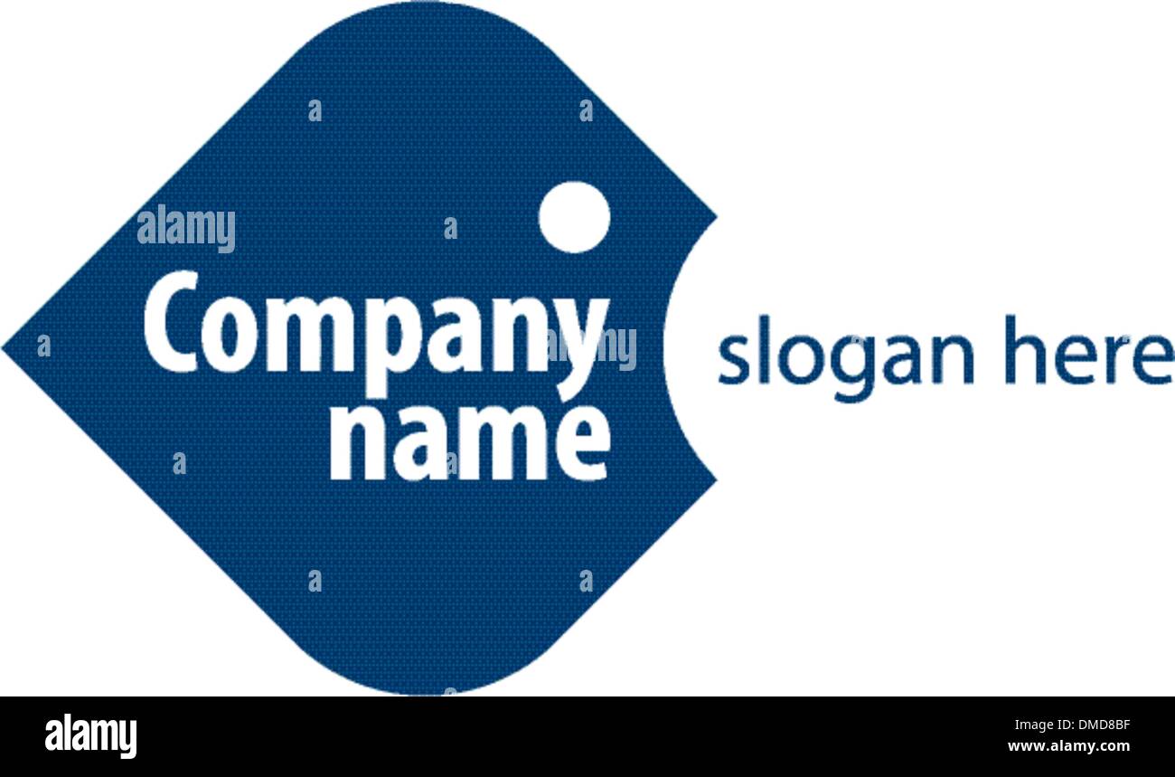 Brand product icon blue Stock Vector Images - Alamy