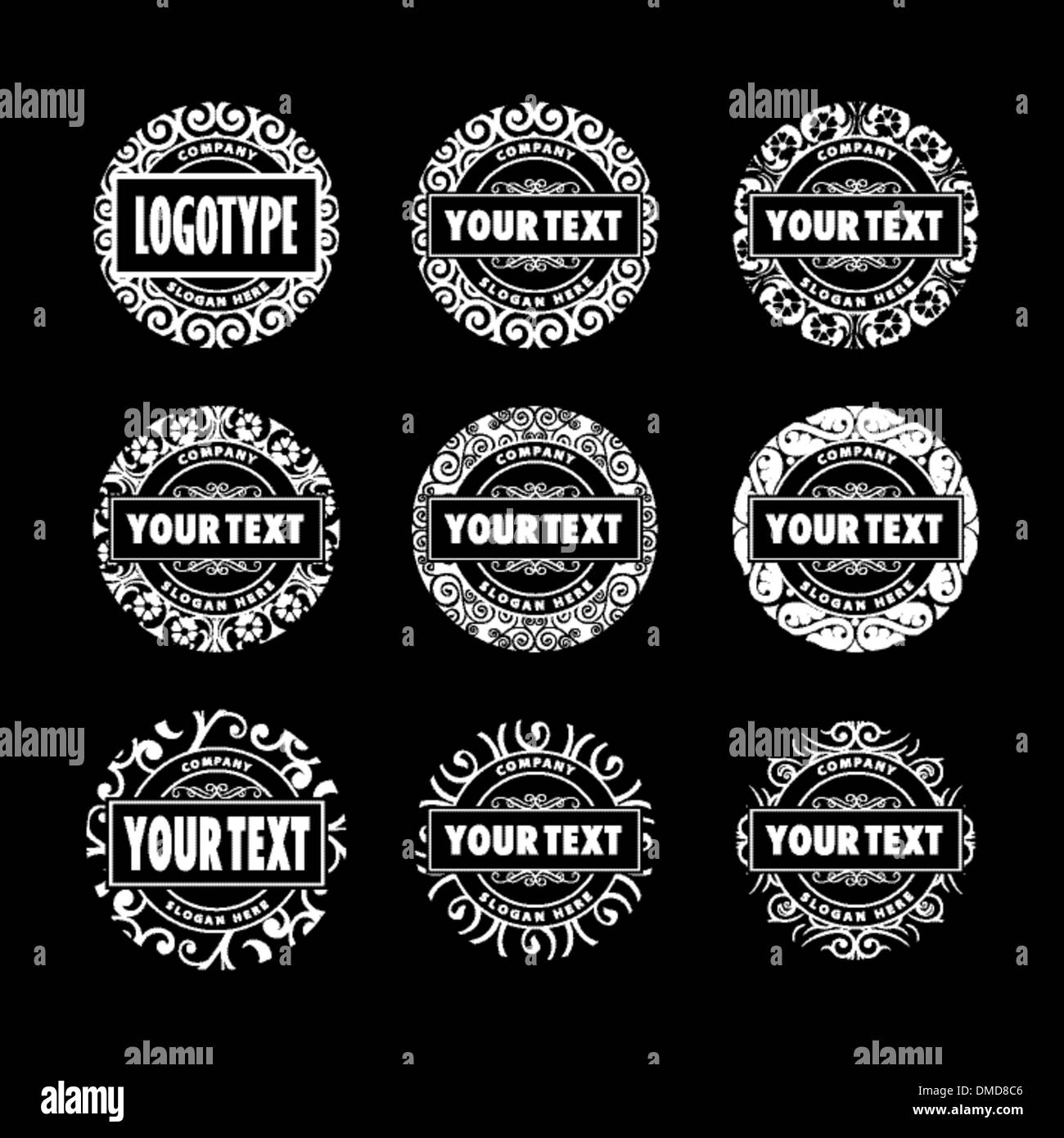 Circles logo Black and White Stock Photos & Images - Alamy Circles logo Black and White Stock Photos & Images - Alamy