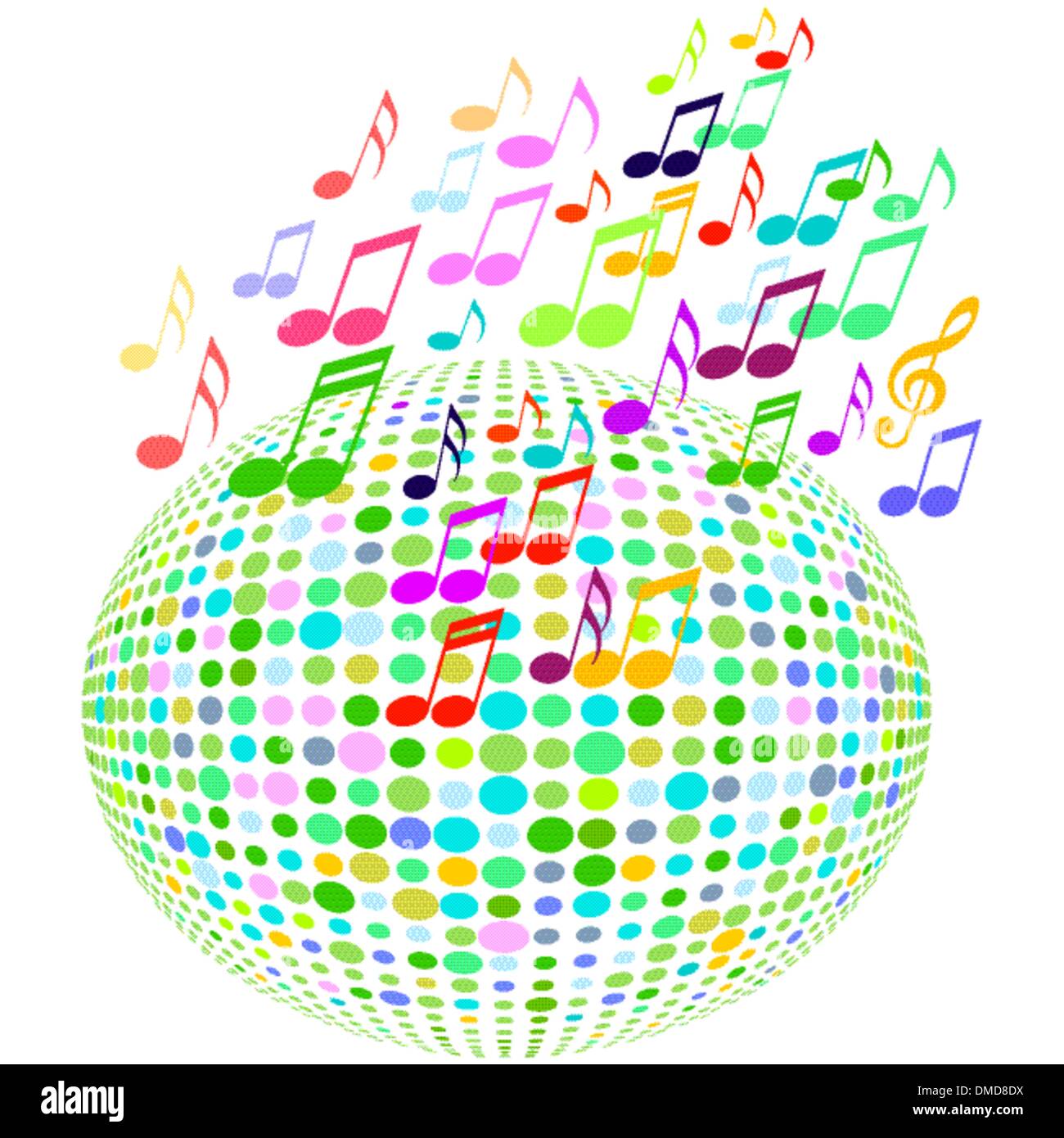 the world of music notes Stock Vector Image & Art - Alamy